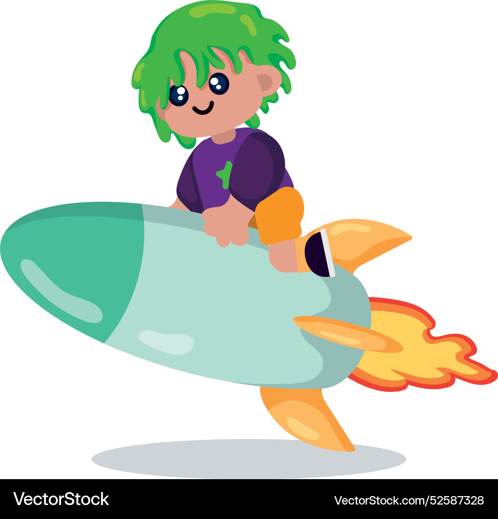 Boy cartoon character Royalty Free Vector Image