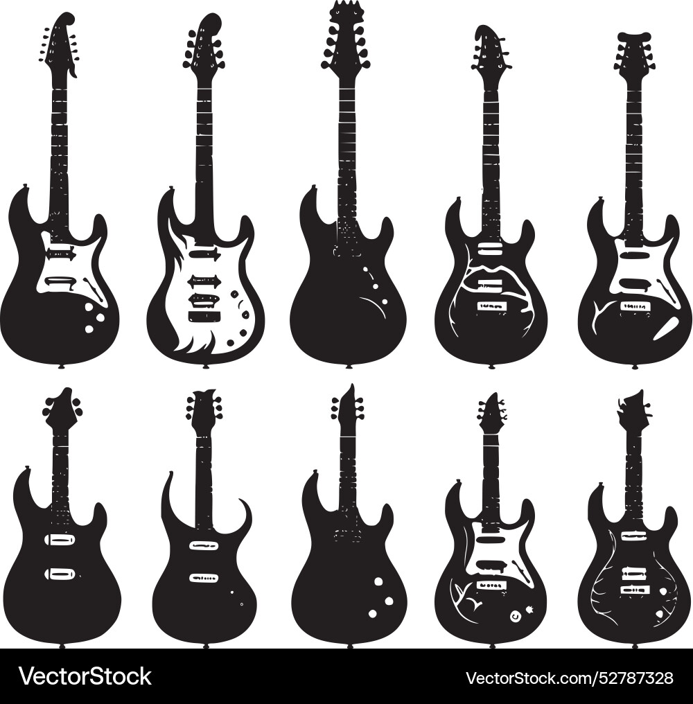 Guitar Royalty Free Vector Image - VectorStock