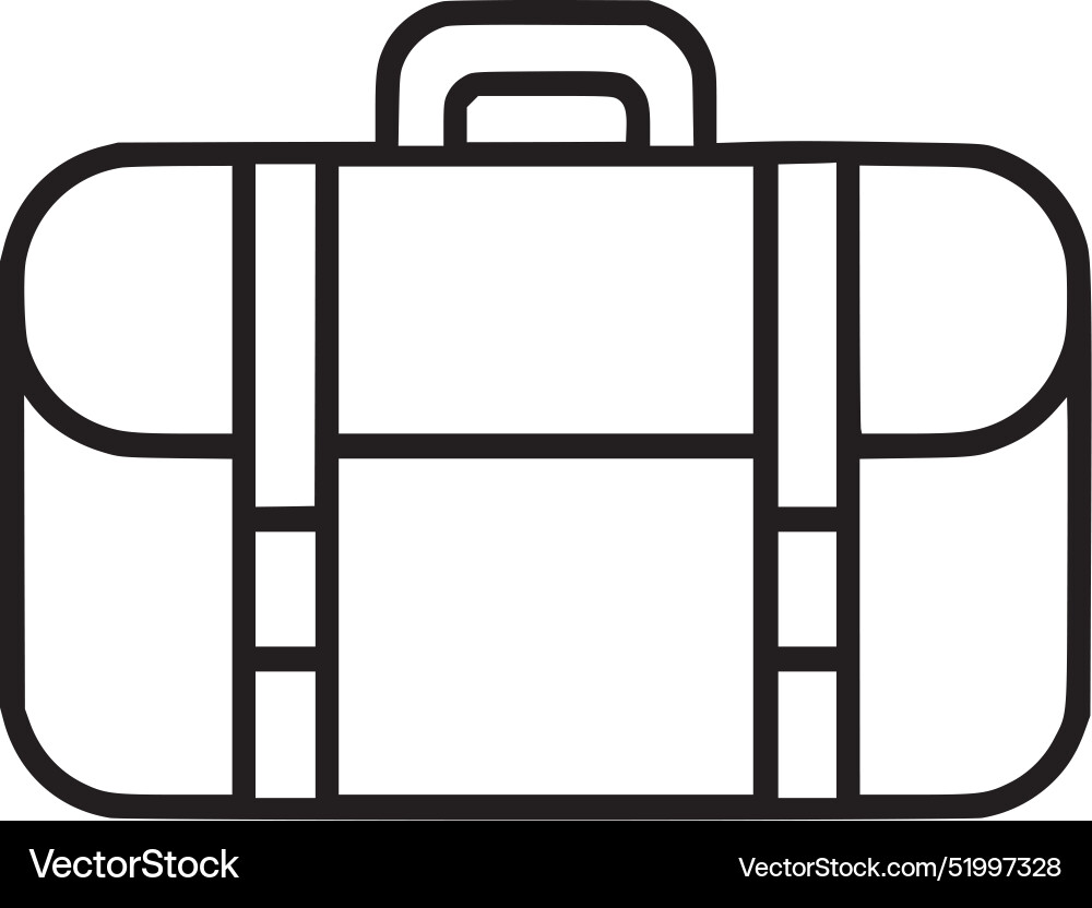 Suitcase Royalty Free Vector Image - VectorStock