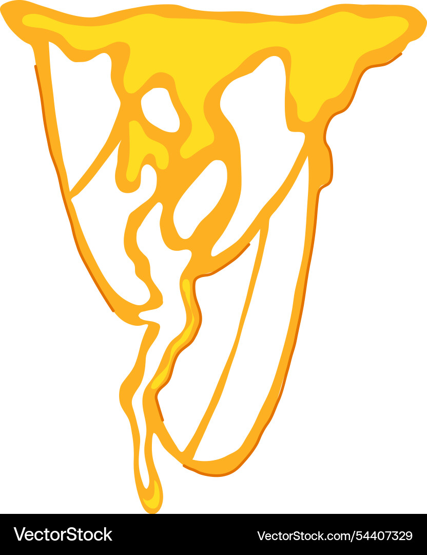 Cleanup dripping oil stain cartoon Royalty Free Vector Image