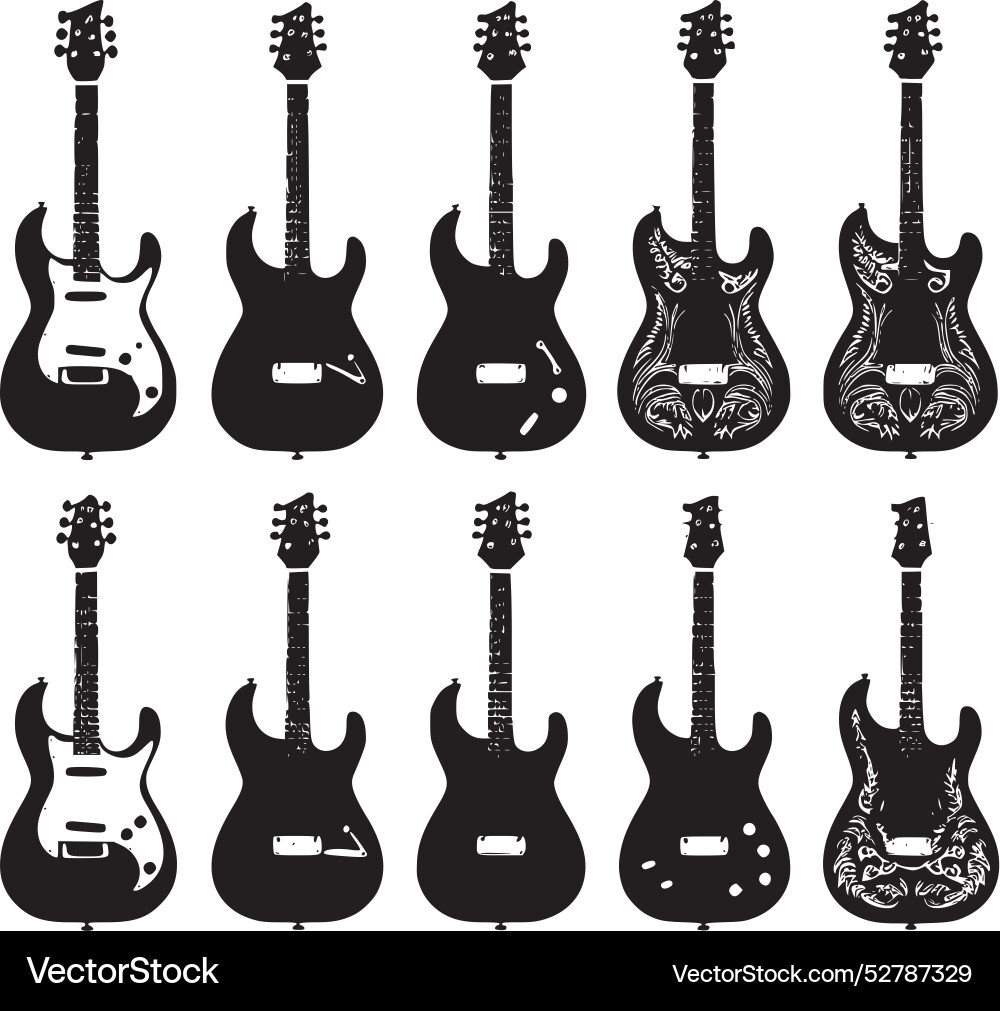 Guitar Royalty Free Vector Image - VectorStock