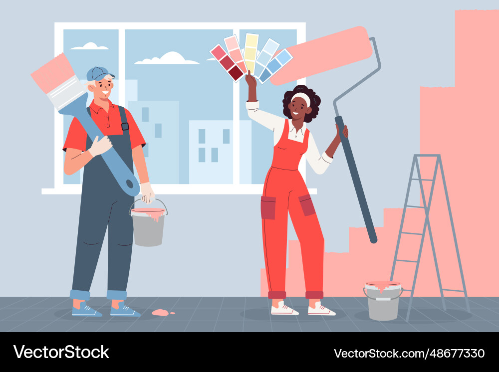 Color palette background Royalty Free Vector Image