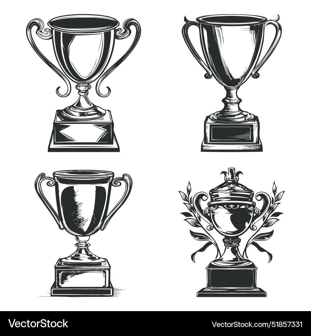 Trophy cup clipart Royalty Free Vector Image - VectorStock