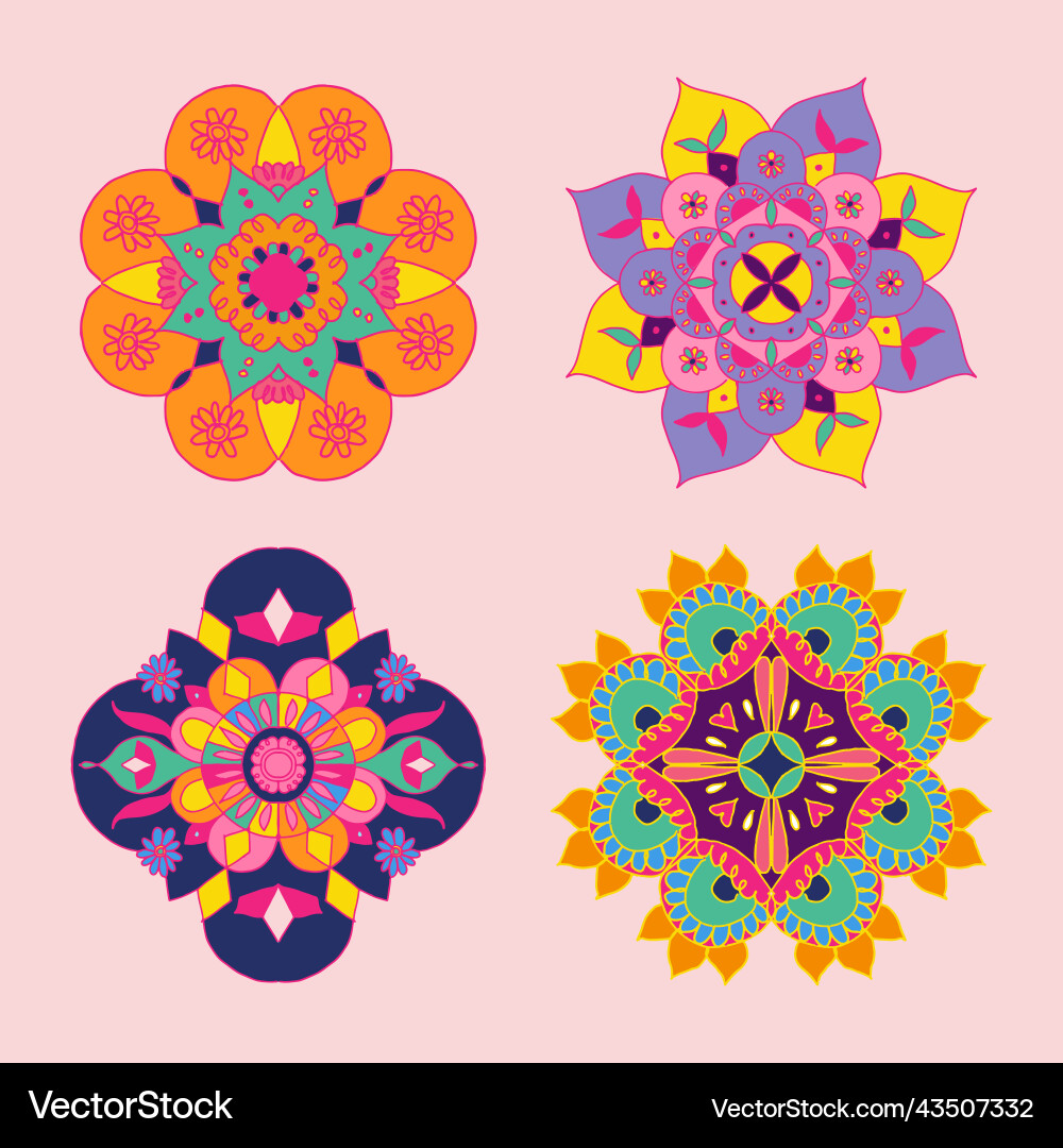 Rangoli Vector Images (over 6,700)