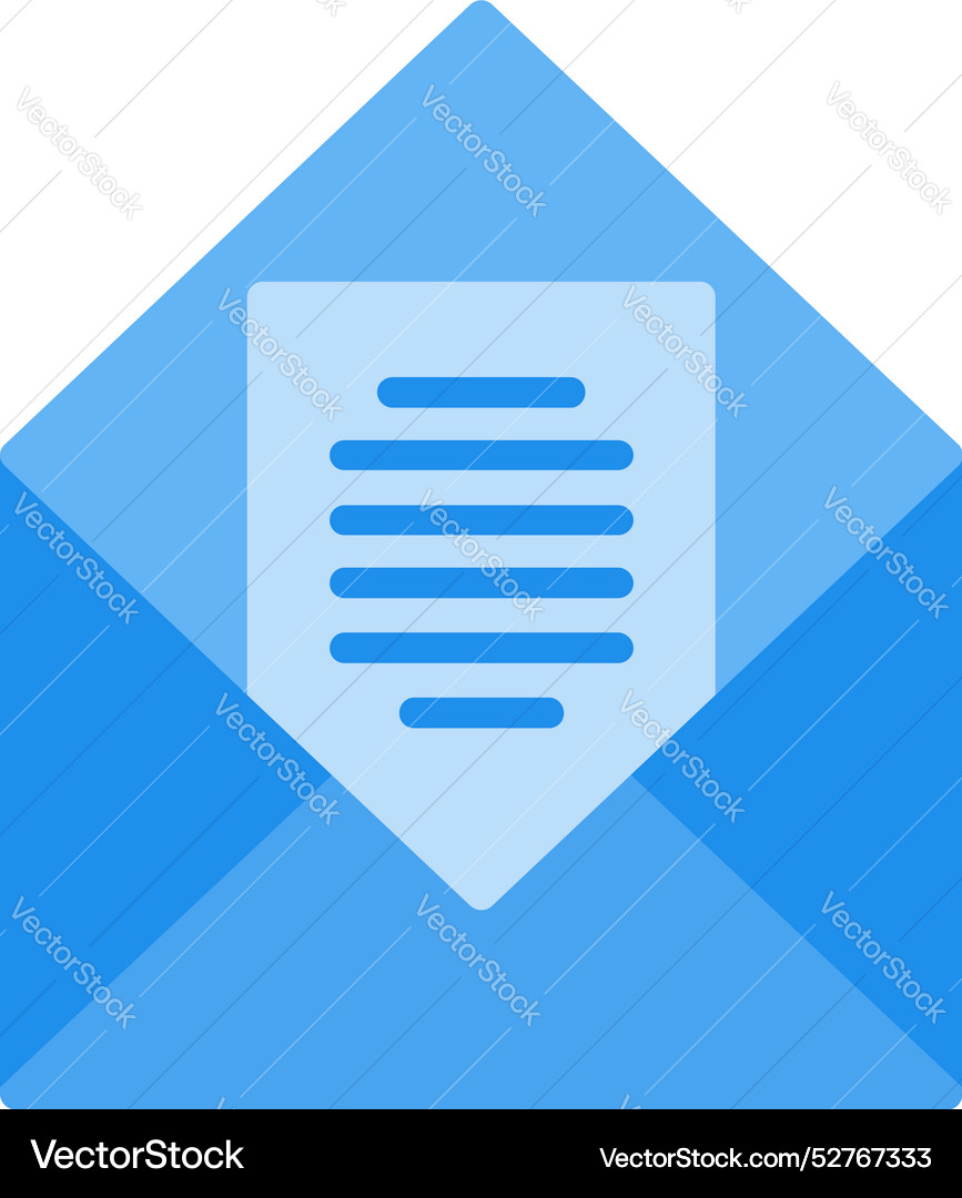 Email icon design Royalty Free Vector Image - VectorStock