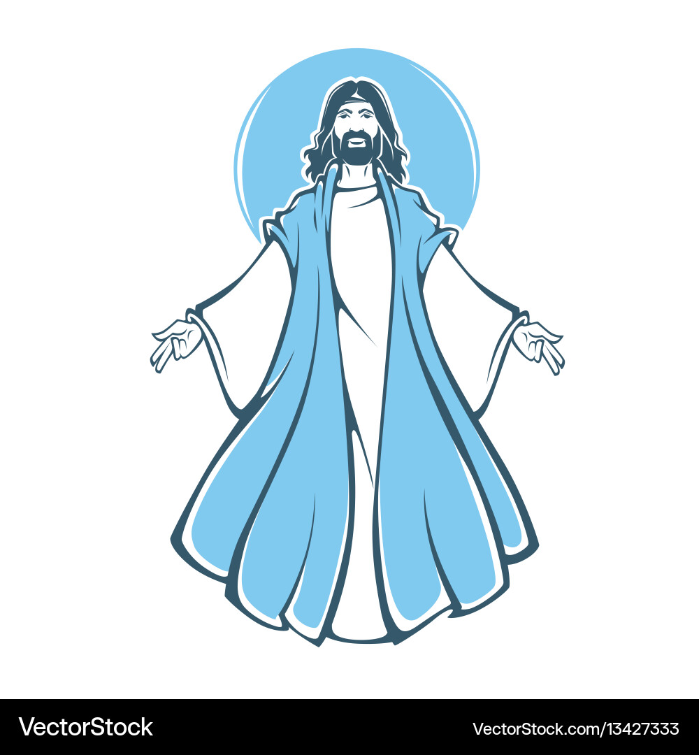 Jesus Christ Resurrection Royalty Free Vector Image