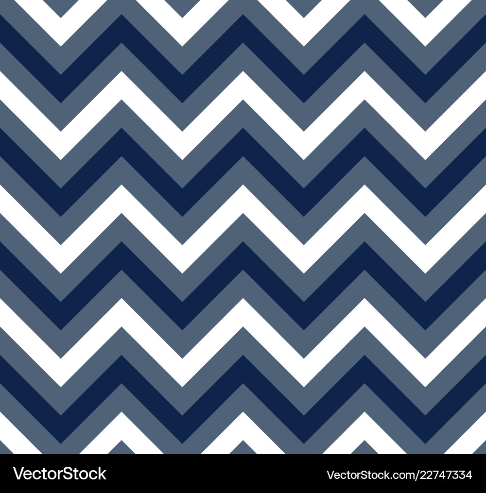 Chevron retro blue decorative pattern background Vector Image