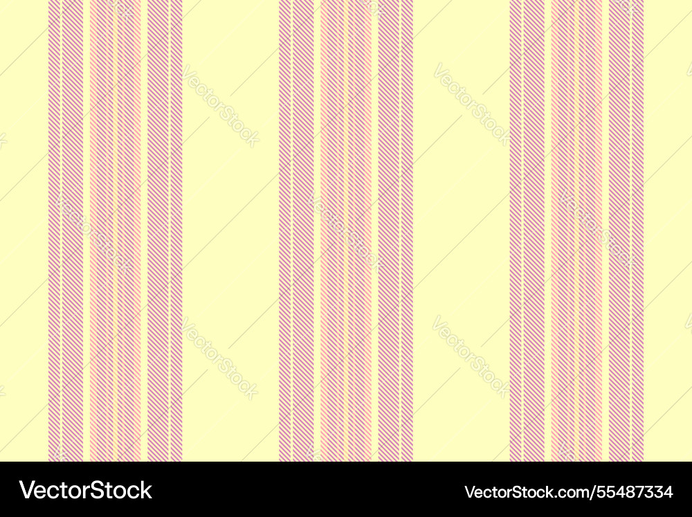 Elegant pastel pink and yellow vertical stripes Vector Image