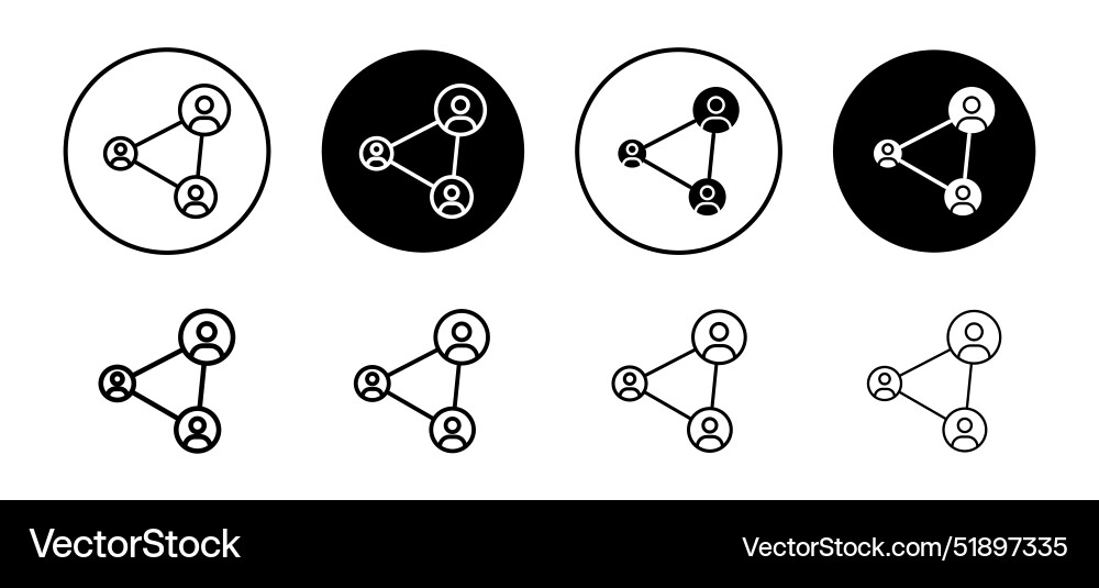 Partner program icon affiliate promotion Vector Image