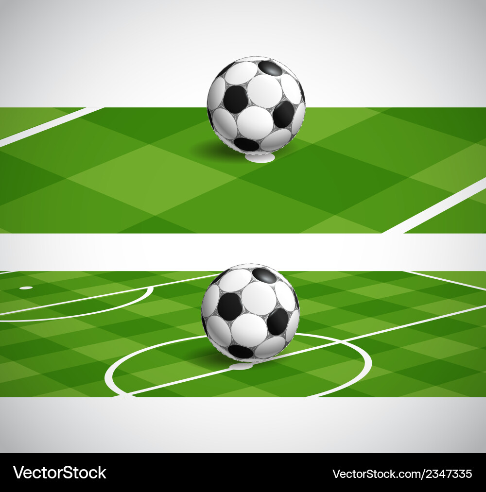World soccer championship banners Royalty Free Vector Image
