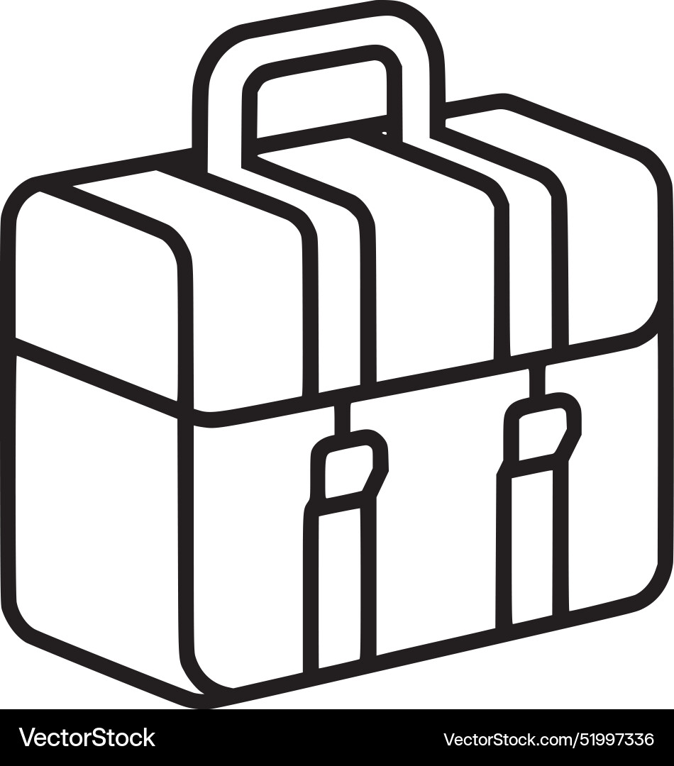 Suitcase Royalty Free Vector Image - VectorStock