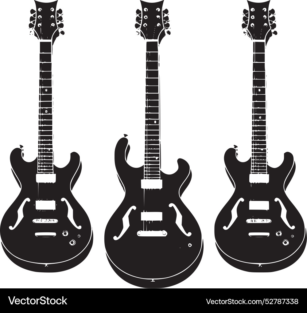 Guitar Royalty Free Vector Image - VectorStock