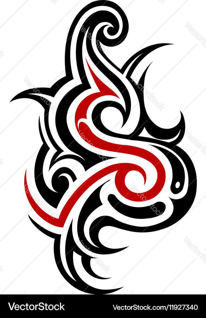 Tribal font s Royalty Free Vector Image - VectorStock
