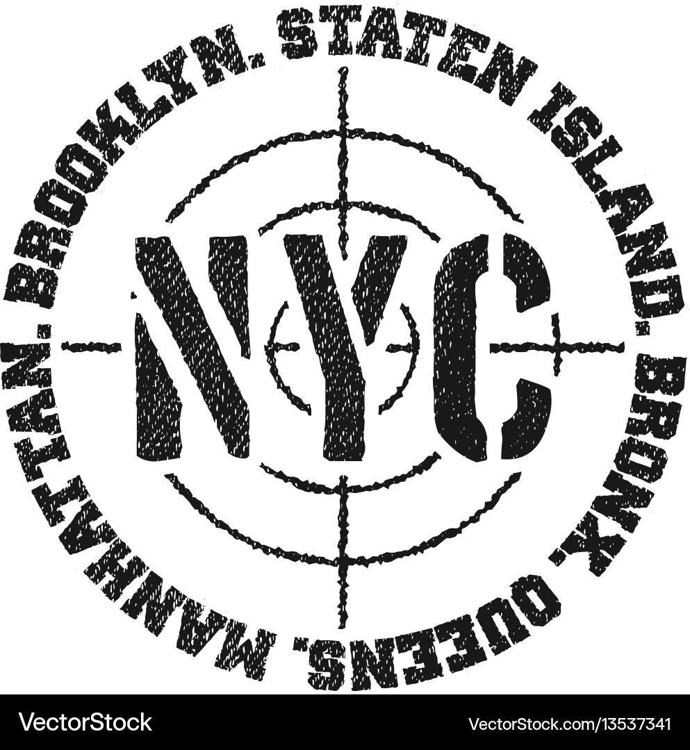 Black and white logo Royalty Free Vector Image