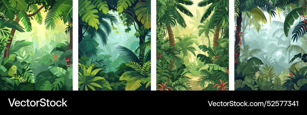 Rainforest Vector Images (over 30,000)