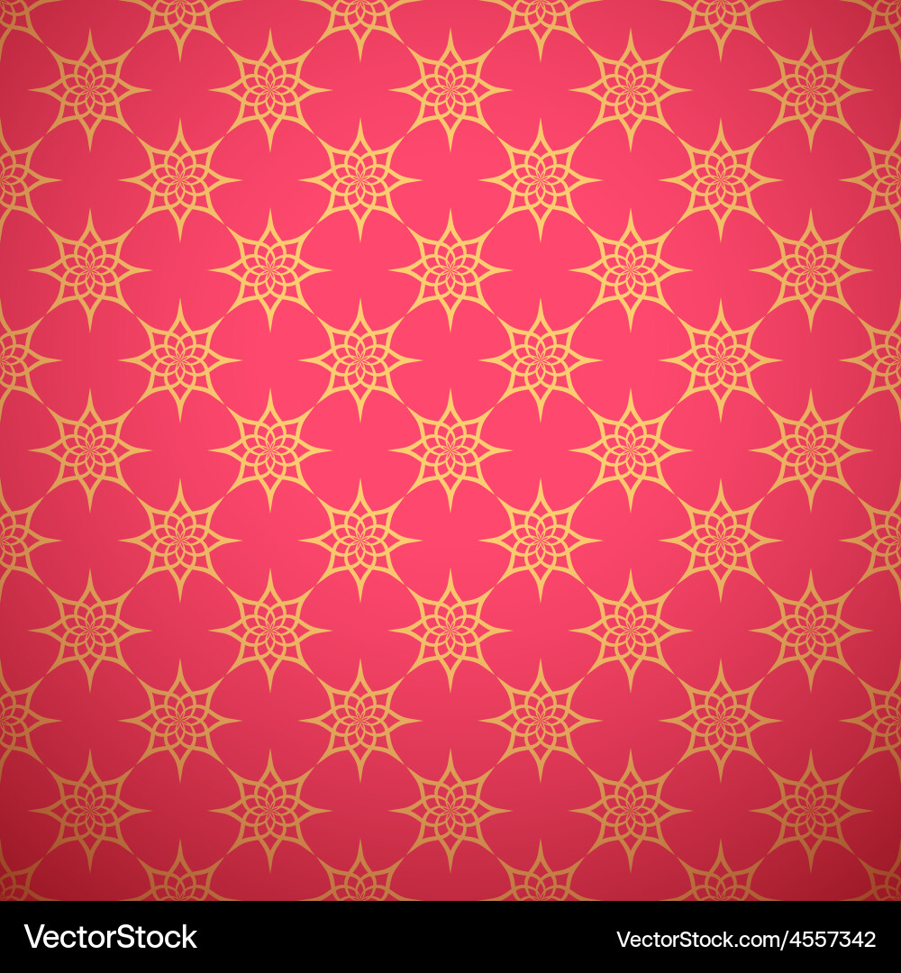 Floral Islamic Pattern Royalty Free Vector Image