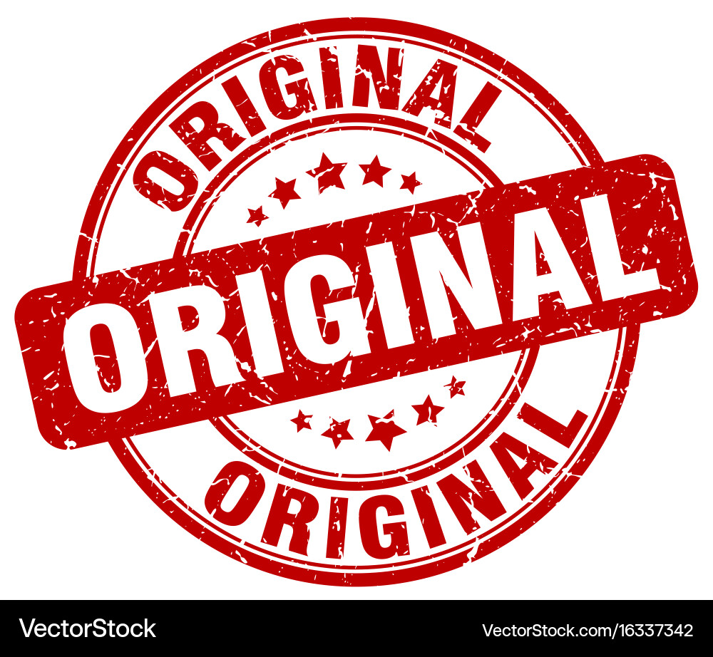 Original stamp Royalty Free Vector Image - VectorStock
