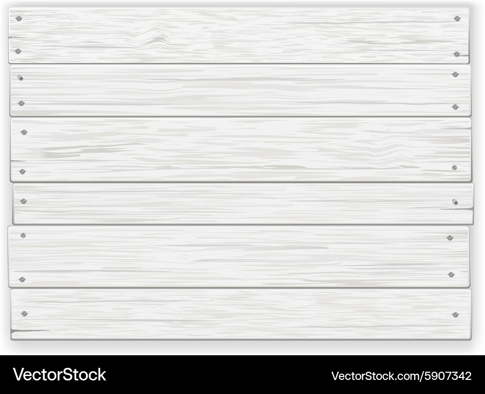 White wooden sign Royalty Free Vector Image - VectorStock