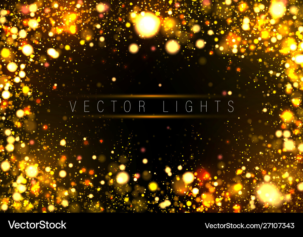 Abstract glowing lights Royalty Free Vector Image