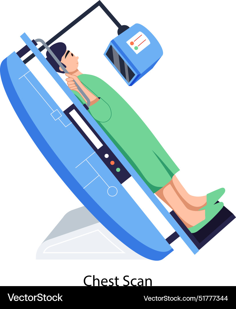 Ct scan Royalty Free Vector Image - VectorStock