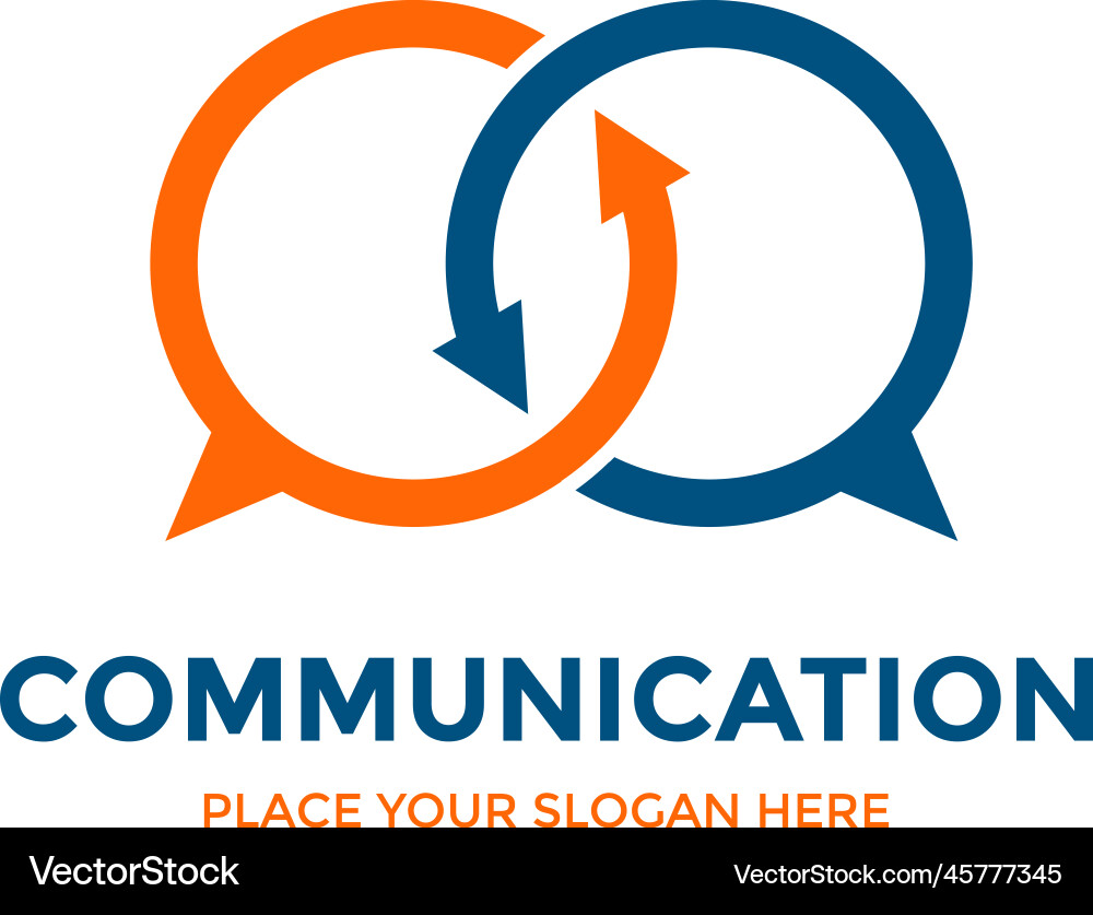 Communication Company Vector Logo Create A Communication Logo Freely