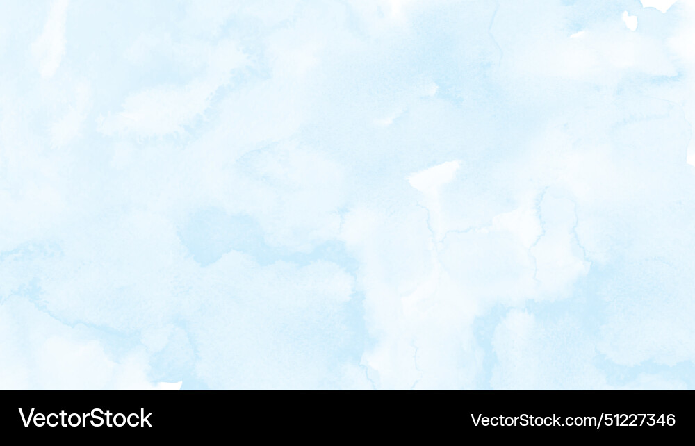 Abstrakter hellblauer Aquarellfleck Lizenzfreier Vektor