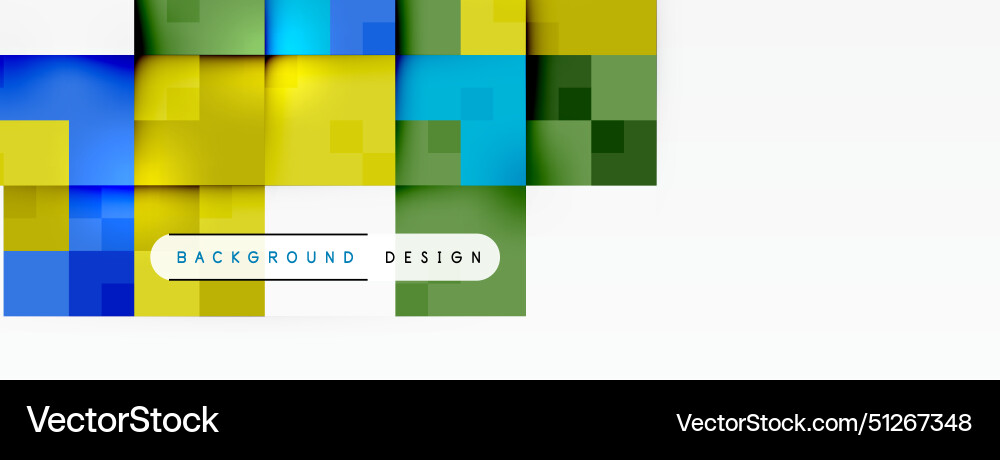 A blue yellow and green background with Royalty Free Vector