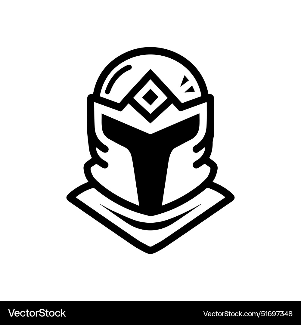 Game clan logo or modern line icon line art and Vector Image