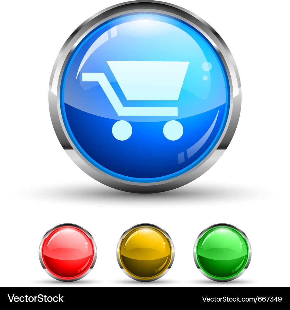 Warenkorb Lizenzfreies Vektorbild - VectorStock