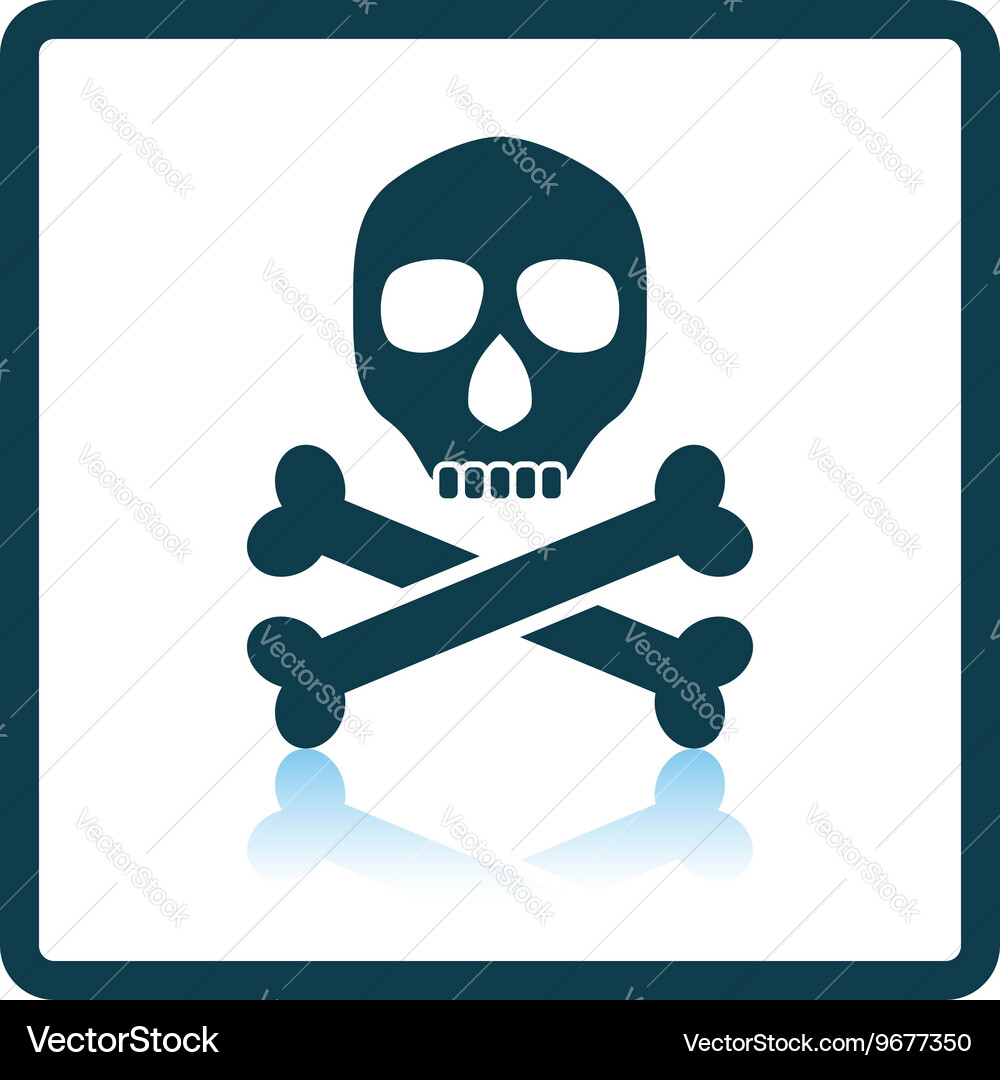 Poison sign icon Royalty Free Vector Image - VectorStock