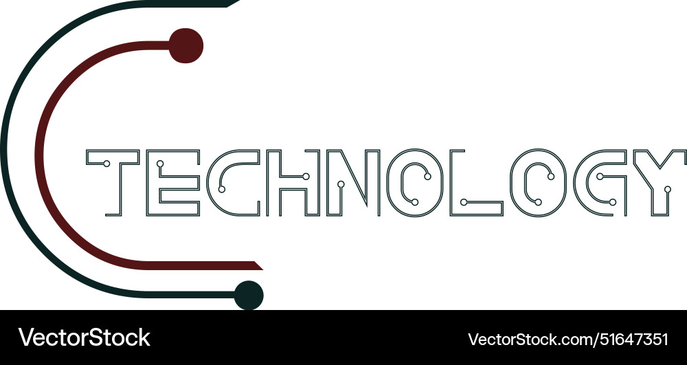 C technology logo icon design Royalty Free Vector Image