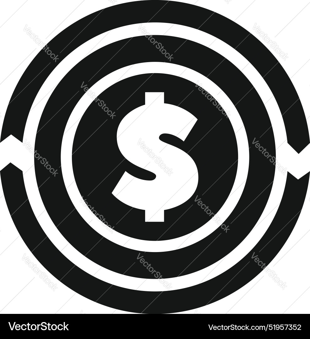 Money transferring showing financial transaction Vector Image