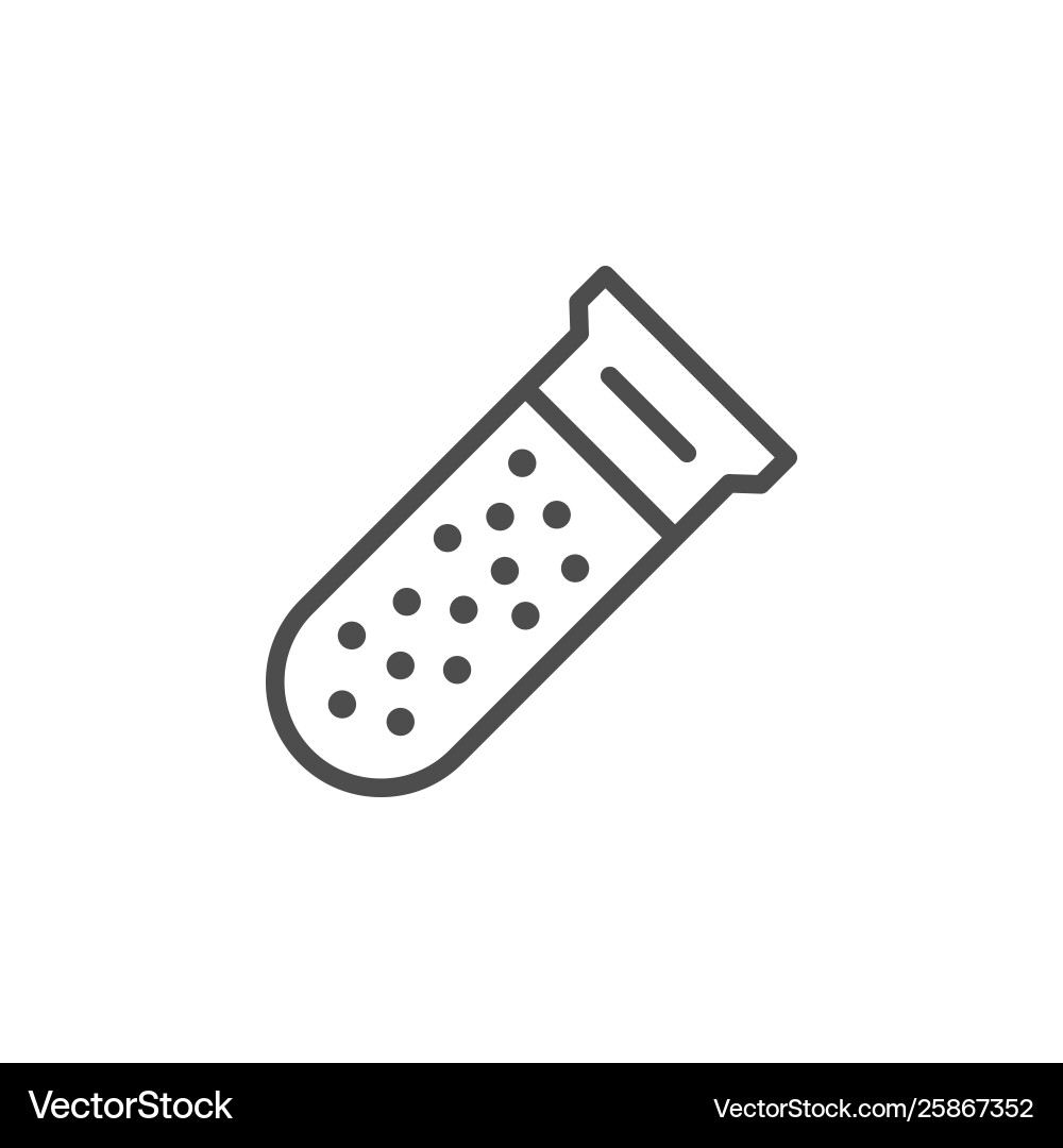 Paintball Pods Linie Umriss Symbol Lizenzfreies Vektorbild