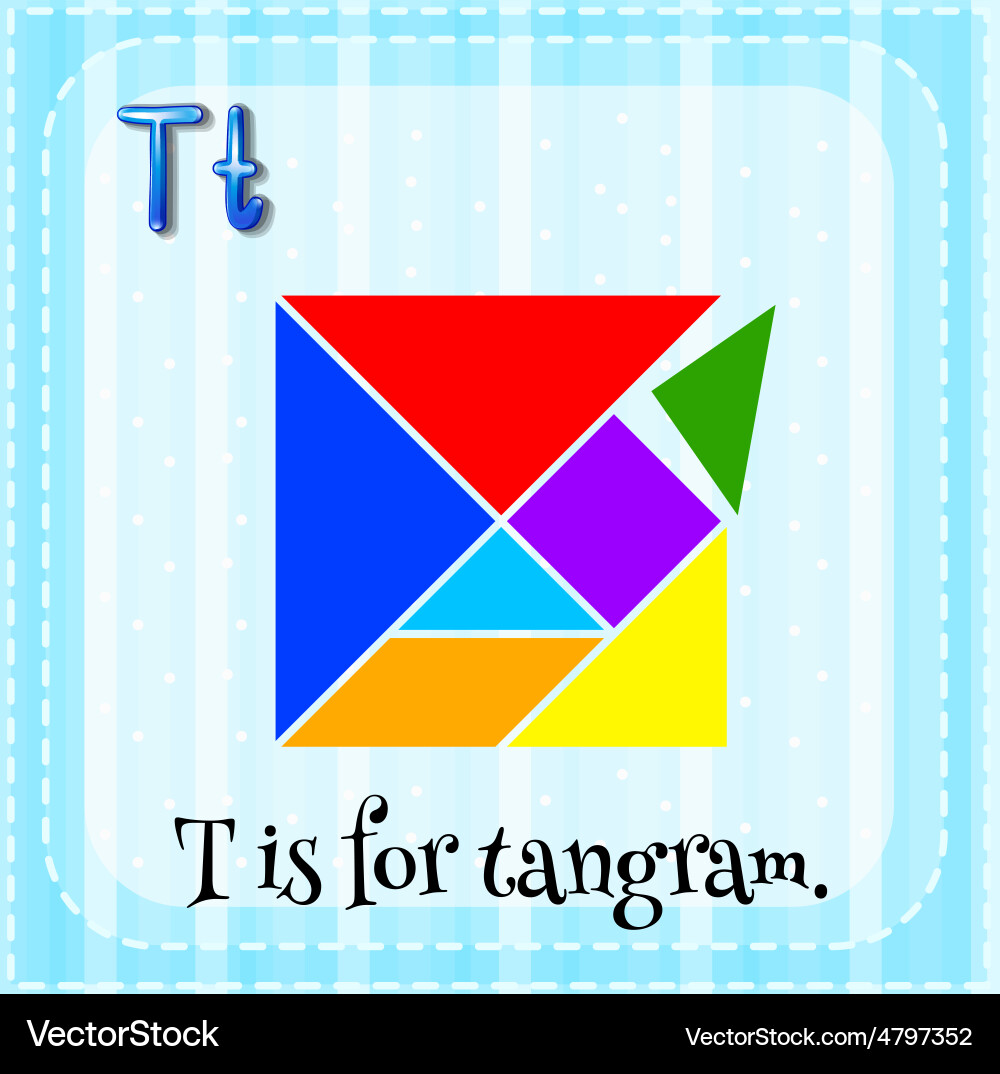 Tangram Royalty Free Vector Image - VectorStock
