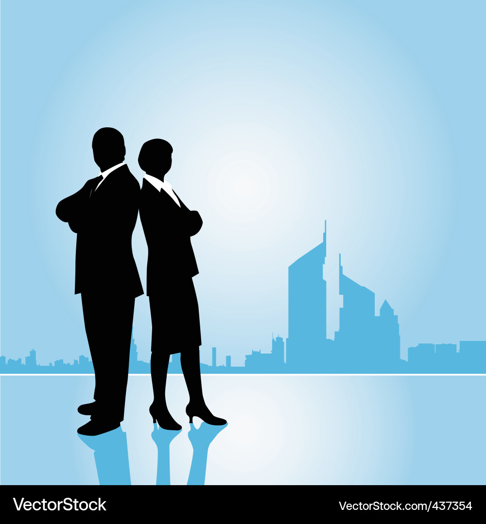 Business team Royalty Free Vector Image - VectorStock