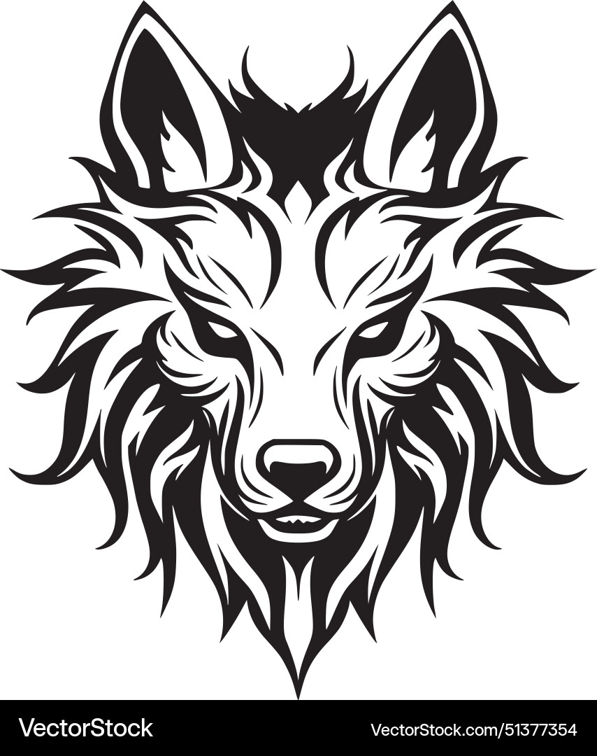 Wolf - high quality logo ideal for t-shirt Vector Image
