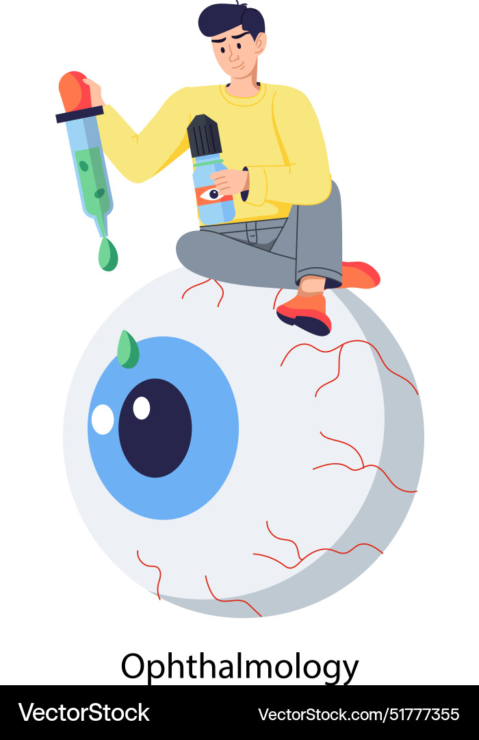 Ophthalmology Royalty Free Vector Image - VectorStock