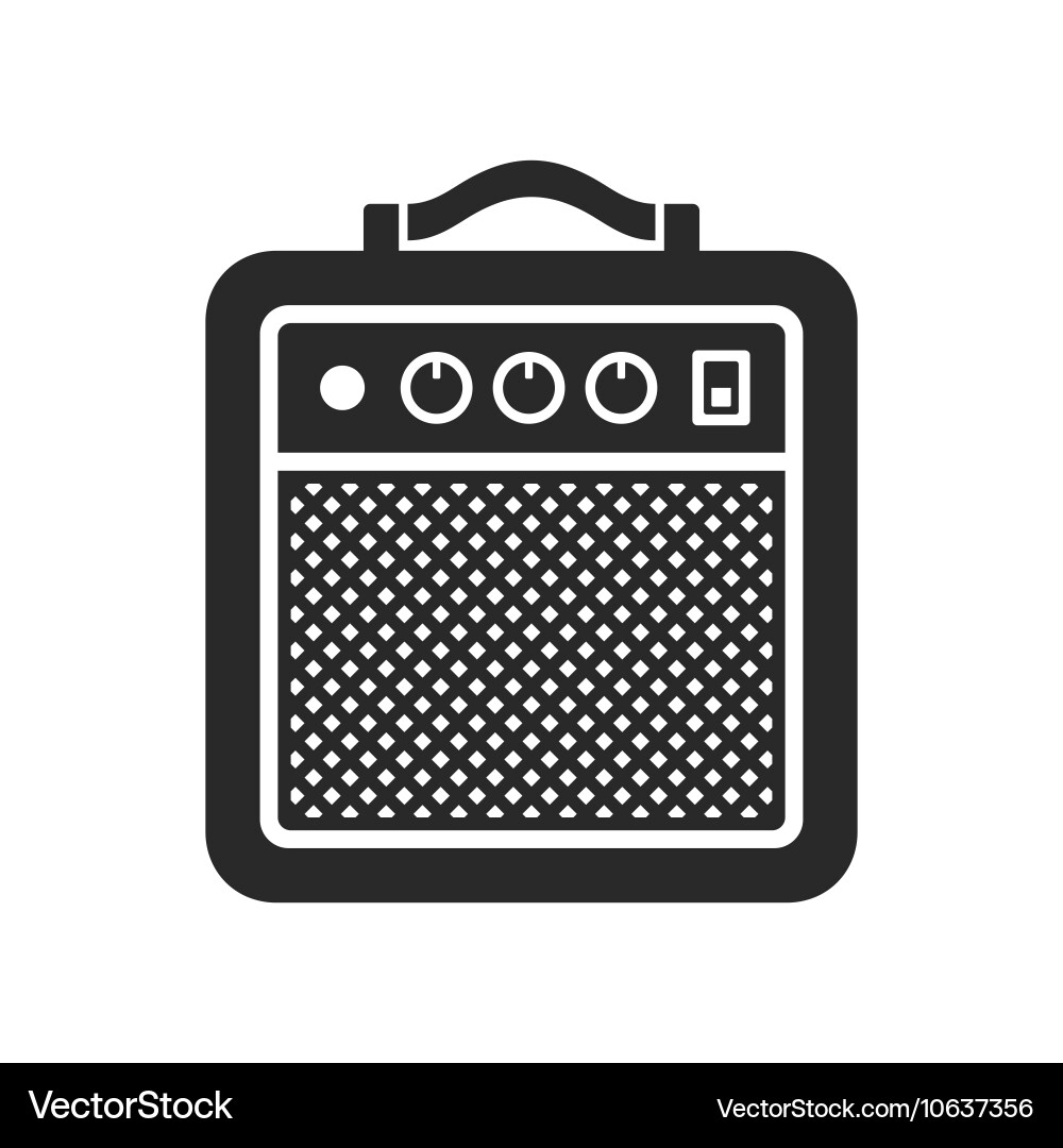 Amplifier icon Royalty Free Vector Image - VectorStock