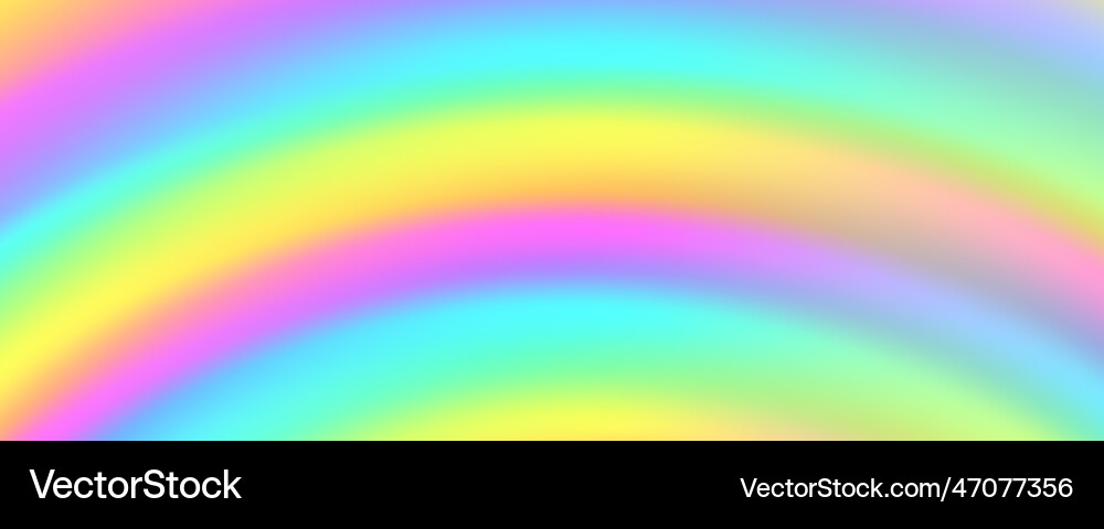Rainbow gradient background abstract spectrum Vector Image