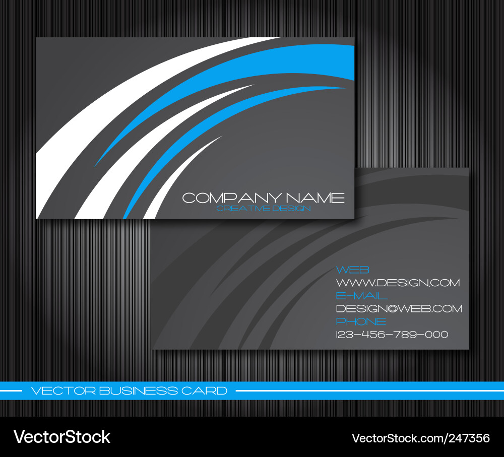 Set of business card Royalty Free Vector Image