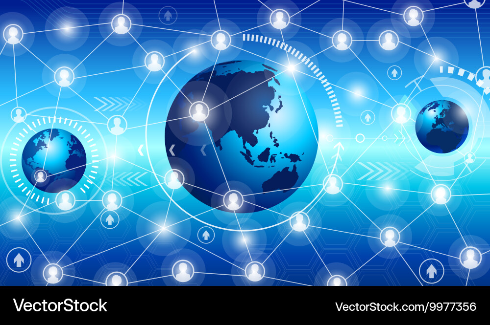 Technology and science Royalty Free Vector Image
