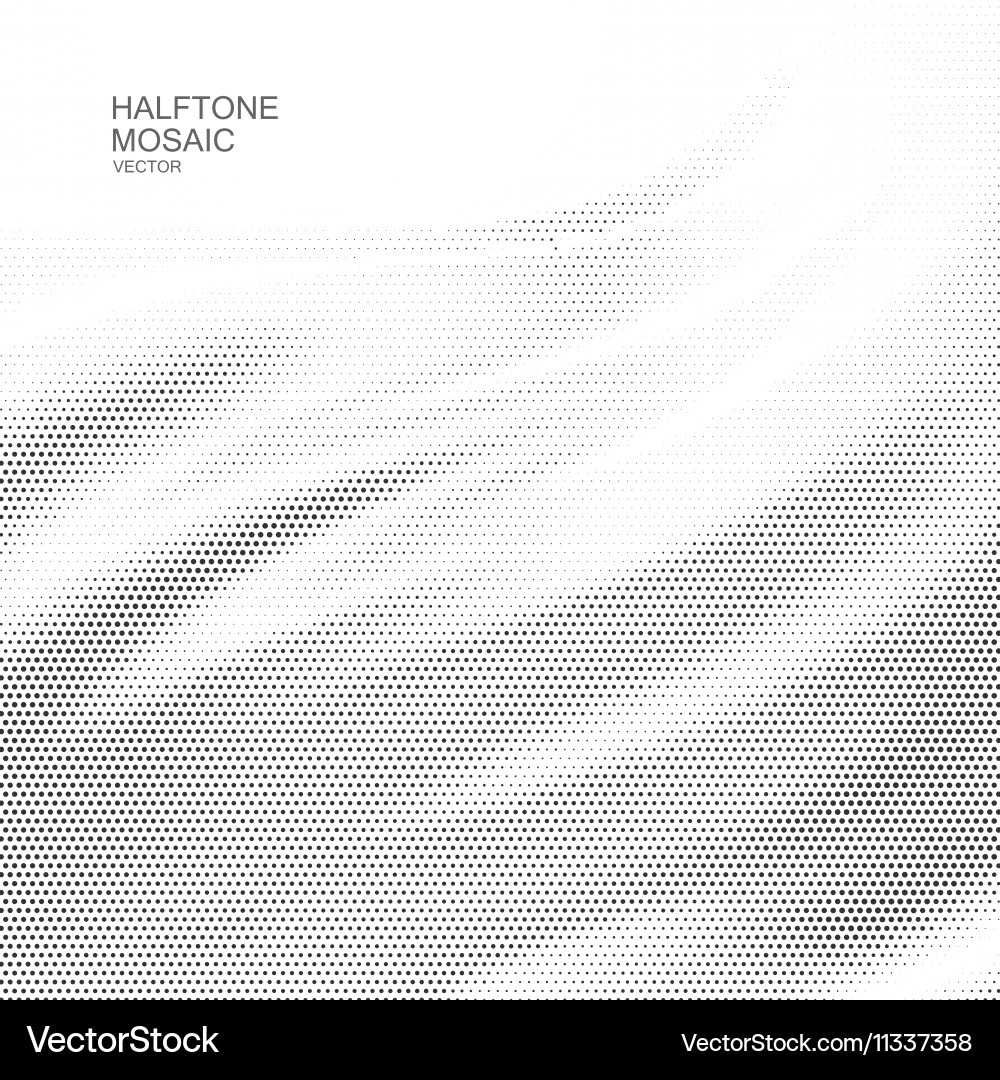 Halftone pattern Royalty Free Vector Image - VectorStock