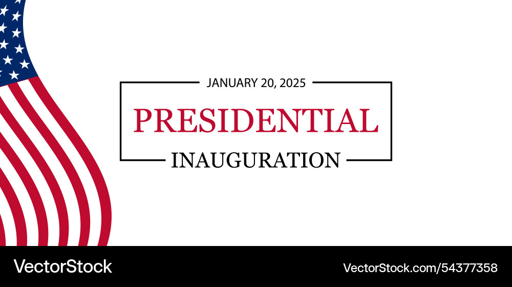 History in the making reflections on 2025 Vector Image