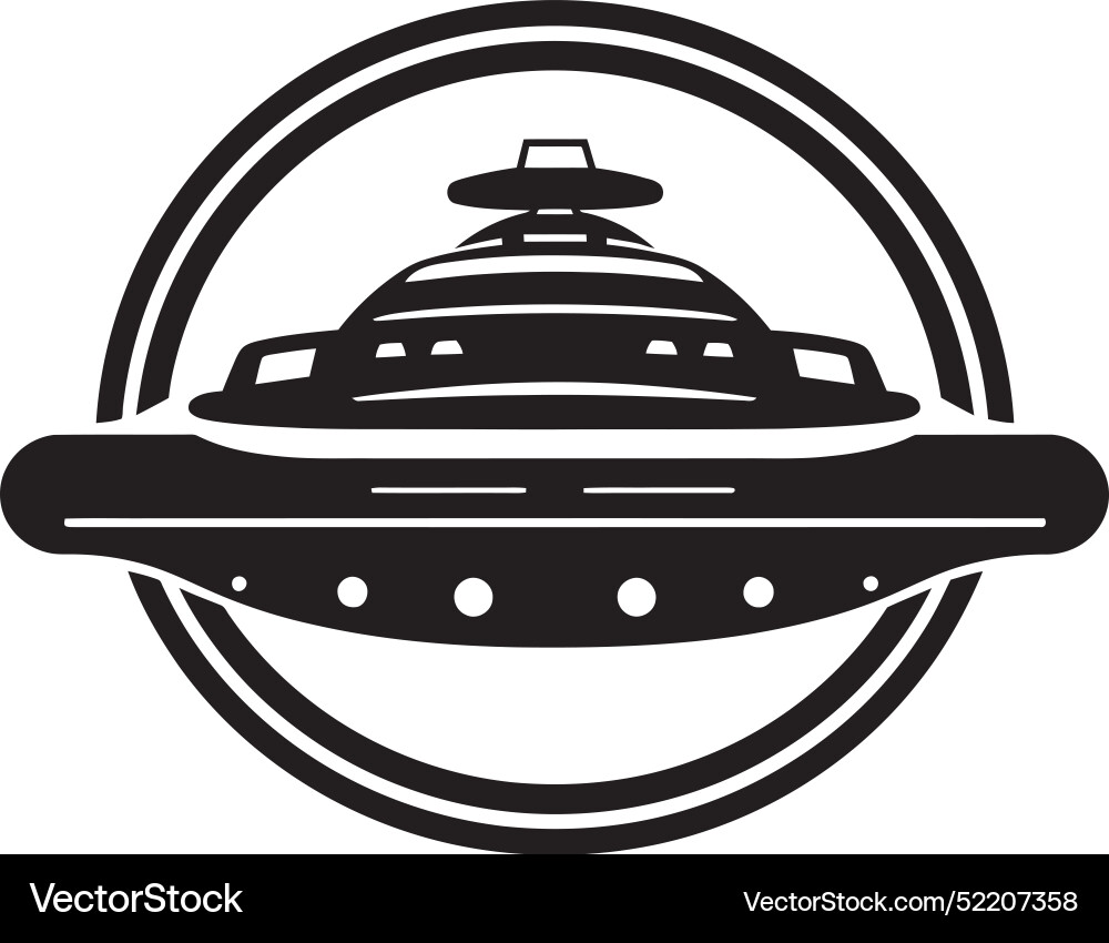 Hovercraft in the arctic navigating ice and water Vector Image