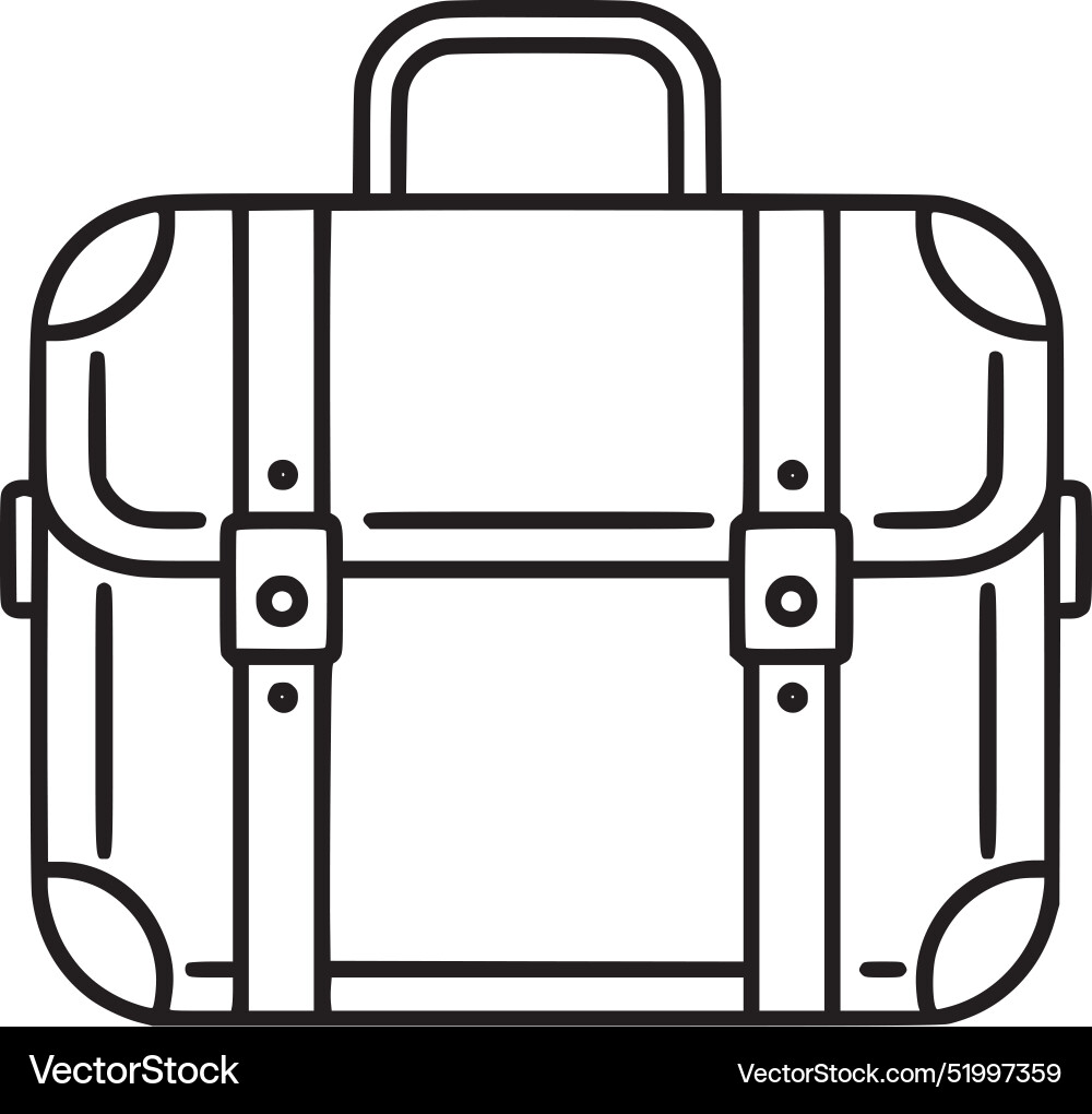 Suitcase Royalty Free Vector Image - VectorStock