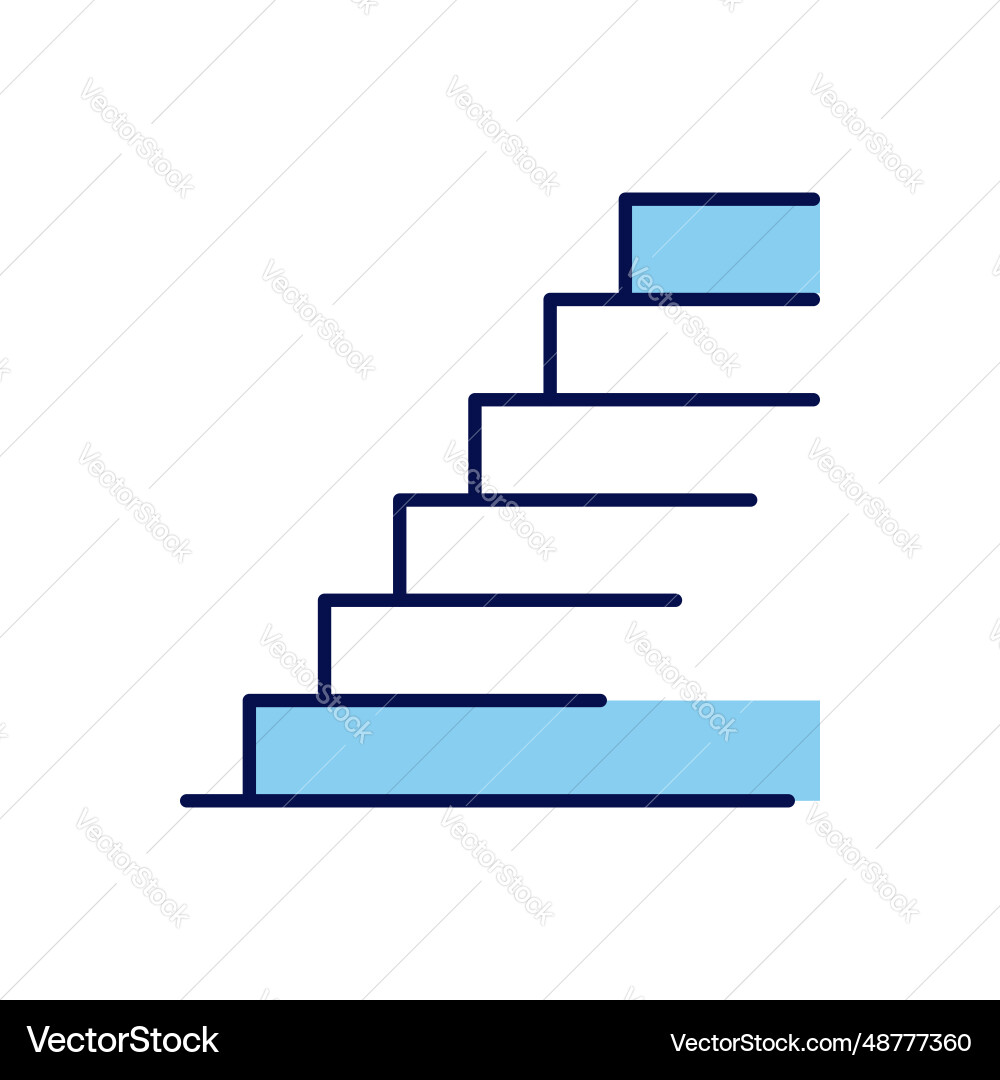 Stairs related icon Royalty Free Vector Image - VectorStock