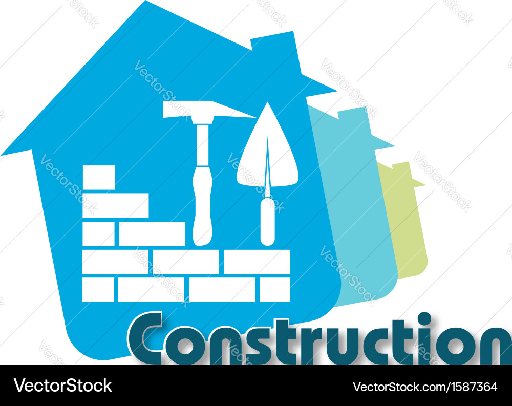 Construction design Royalty Free Vector Image - VectorStock