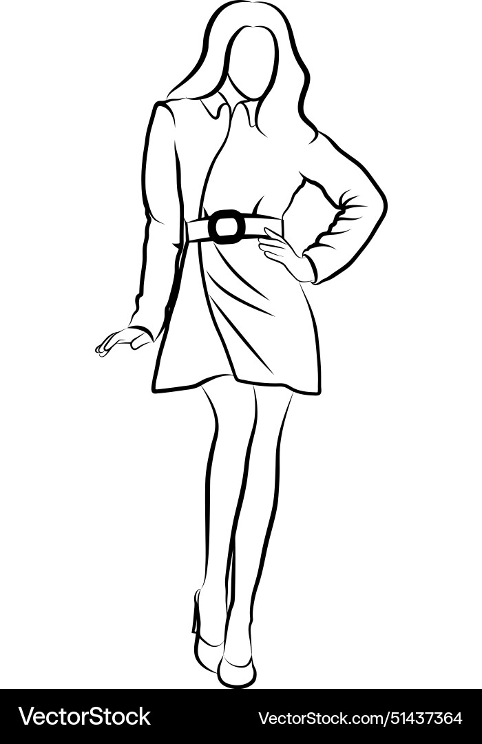 Woman Royalty Free Vector Image - VectorStock