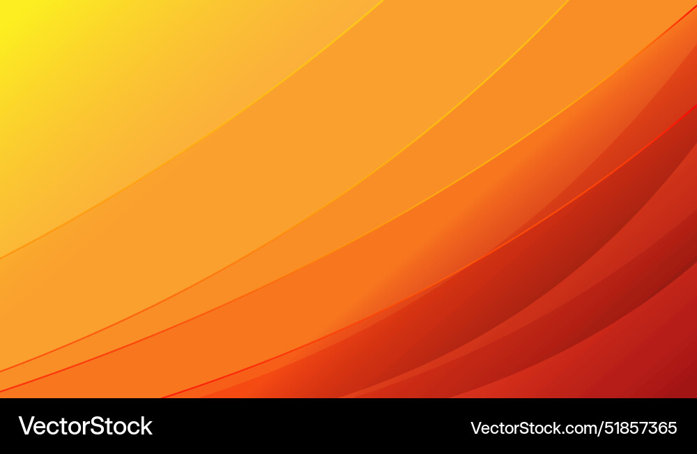 Gradient orange abstract geometric background Vector Image