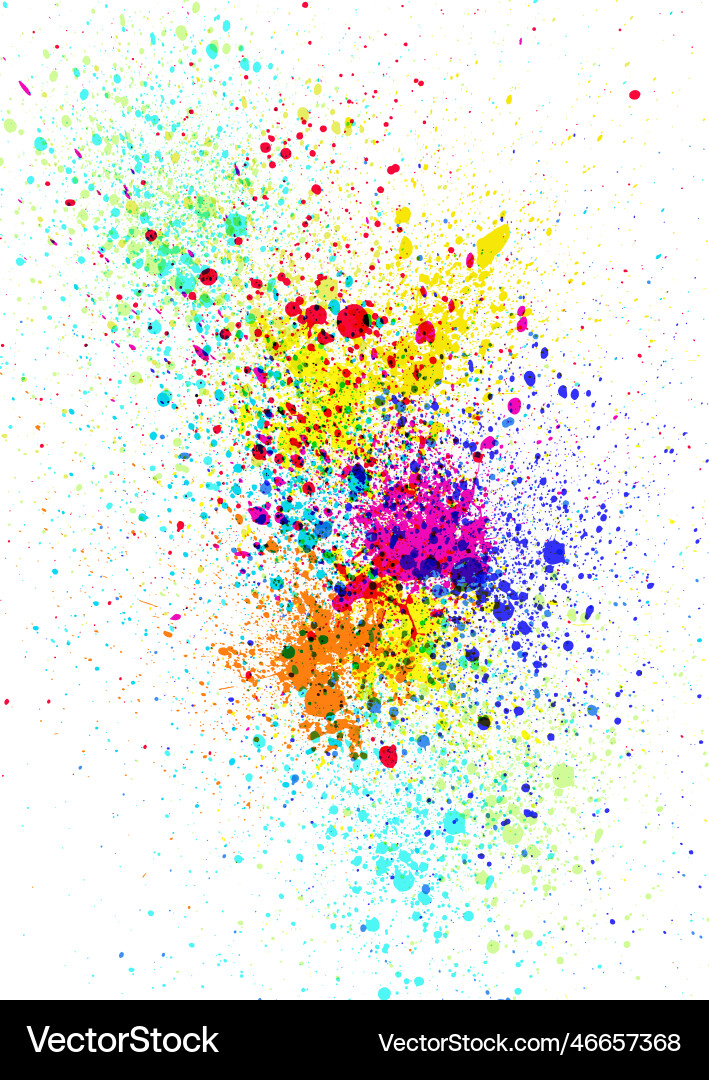 Abstract background with a watercolour splatter Vector Image